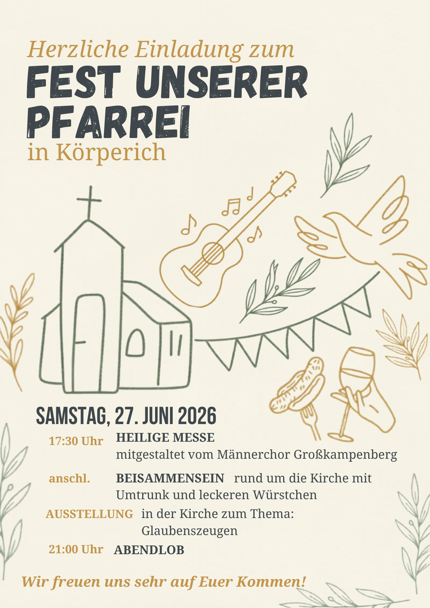 Fest unserer Pfarrei | Pfarrei Peter und Paul Arzfeld-Neuerburg